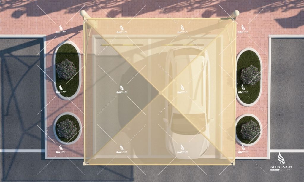 HIERARCHICAL SHADE PIPE HALF COLUMN - ALBASSAM Tents & Structural ...